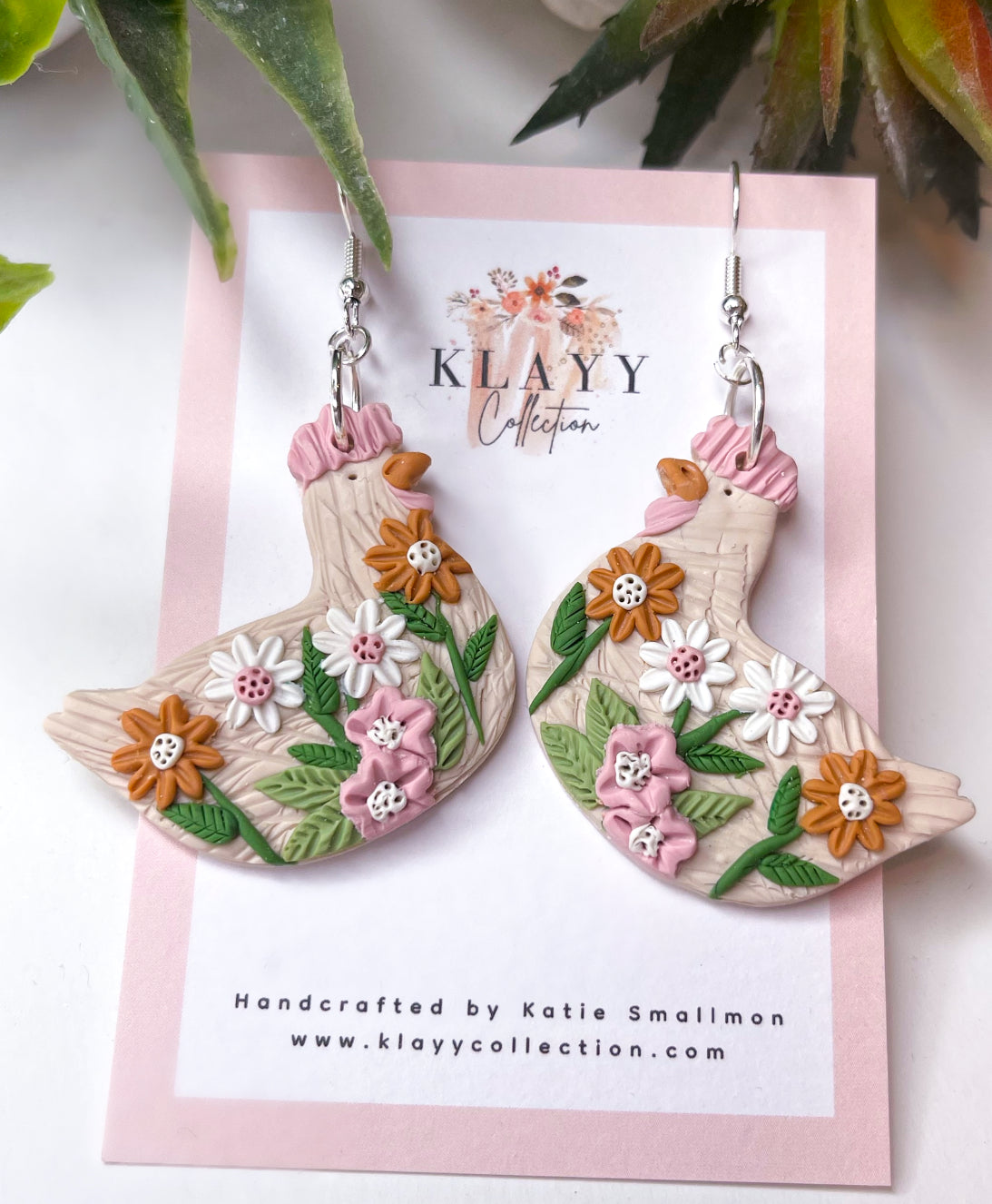 Floral Chook Cream – klayycollection